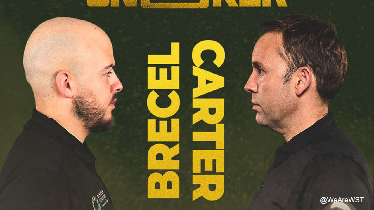 Luca Brecel kent geen moeite met Carter richting halve finales van het ...