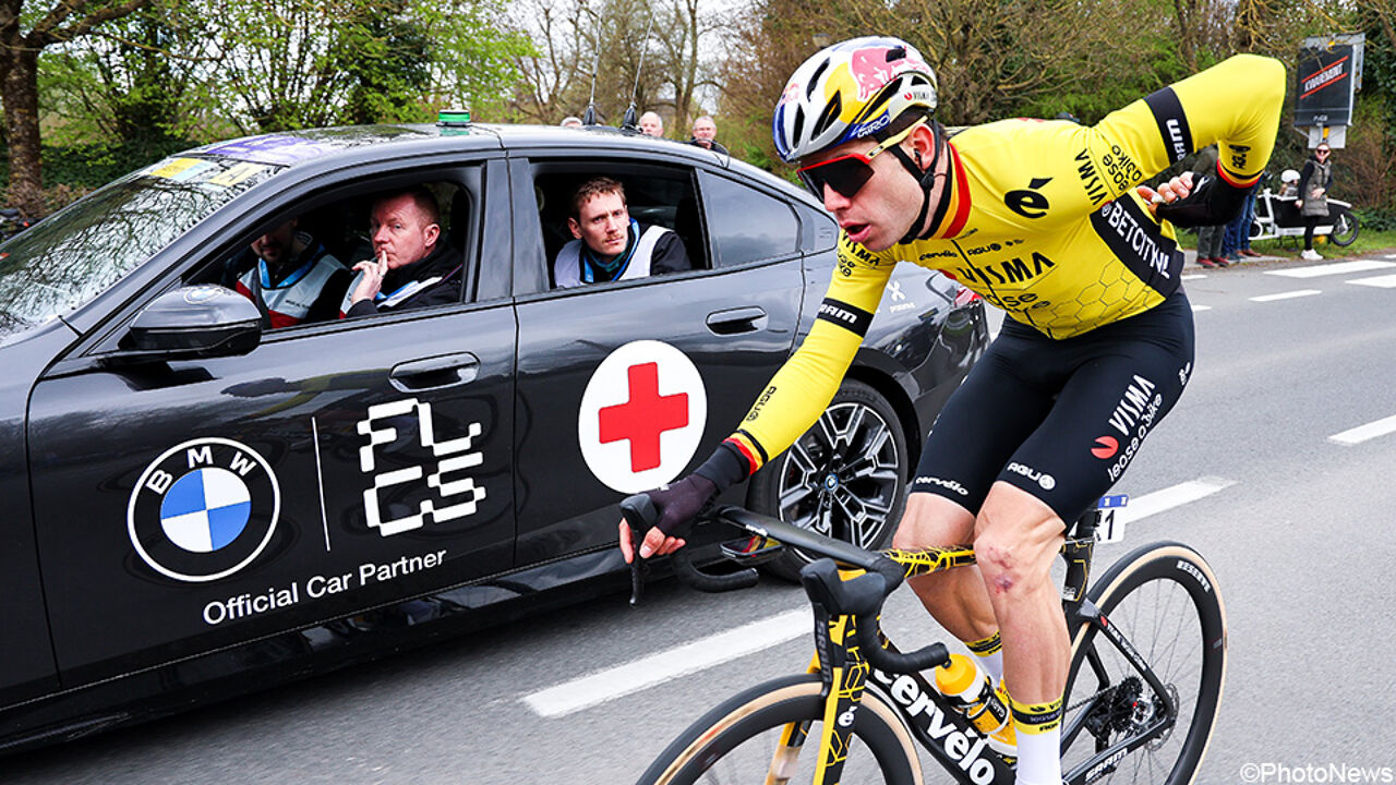 Van Aert in Giro? "Onmogelijk", schat sportarts: "Nog eens vallen op ...