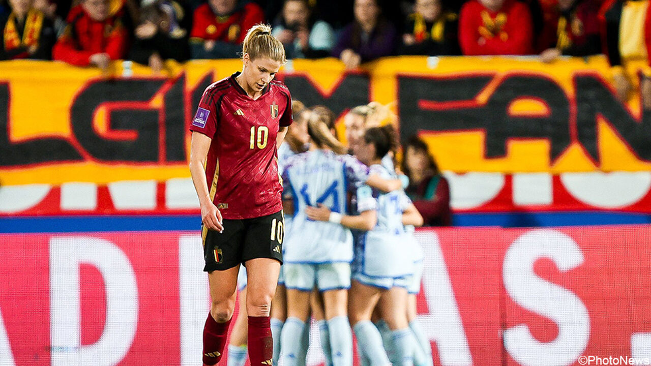 Red Flames zijn geen partij voor wereldkampioen Spanje | sporza