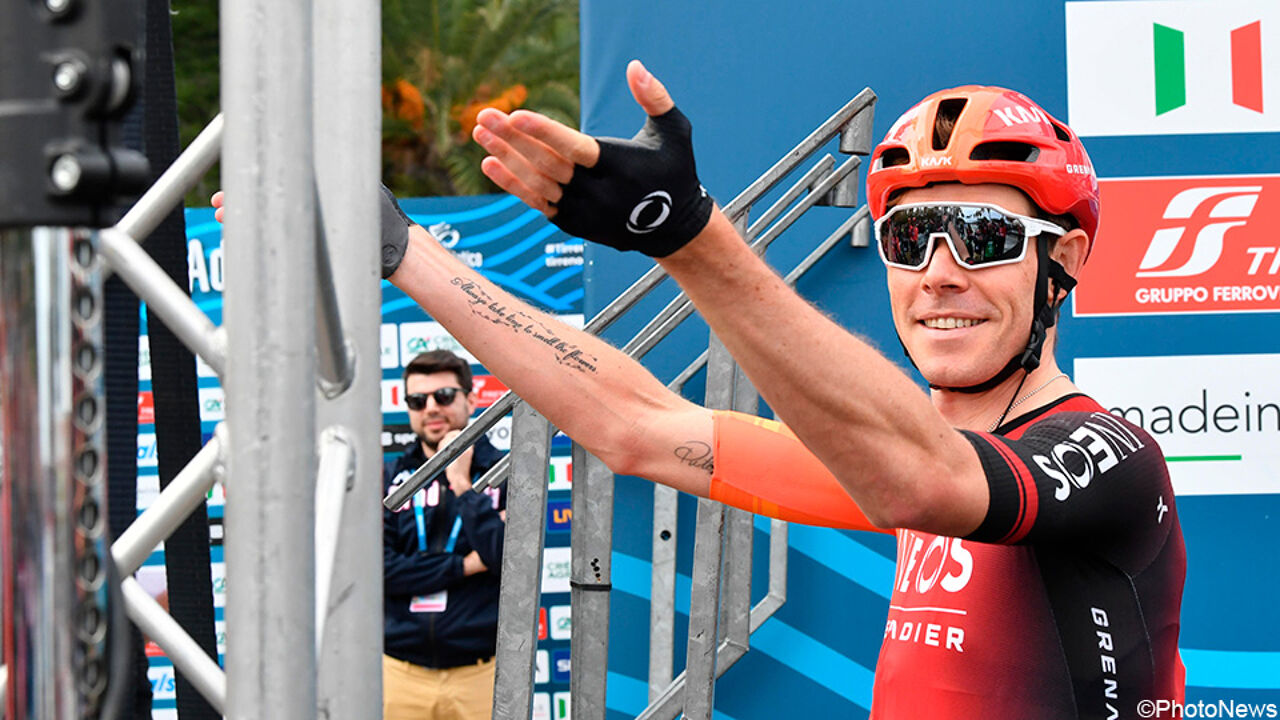 Luke Rowe hangt straks zijn fiets aan de haak na 13 jaar bij zelfde team: "Val in E3 liet me ...