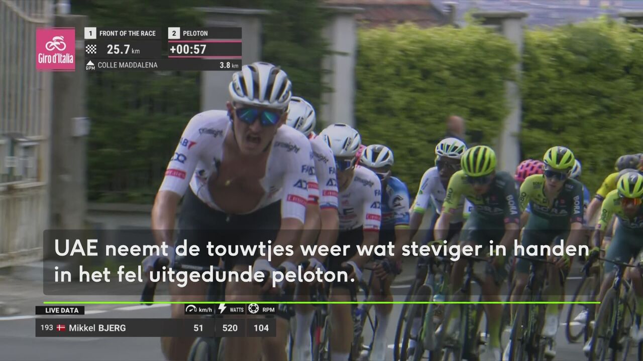 Bekijk de samenvatting van de 1e etappe in de Giro | sporza