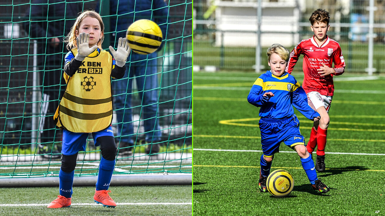 Voetbal Vlaanderen wil via speelse campagne meer kleuters aan het ...