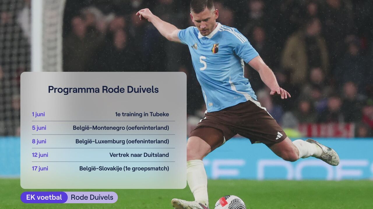 Rode Duivels beginnen aan hun voorbereiding in Tubeke | sporza