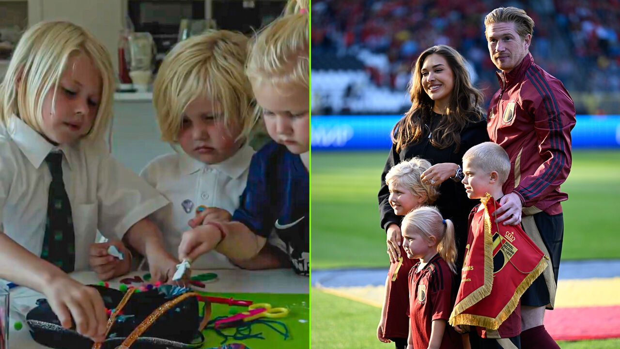 BEKIJK - Kinderen verrassen jubilaris Kevin De Bruyne met speciale cap ...