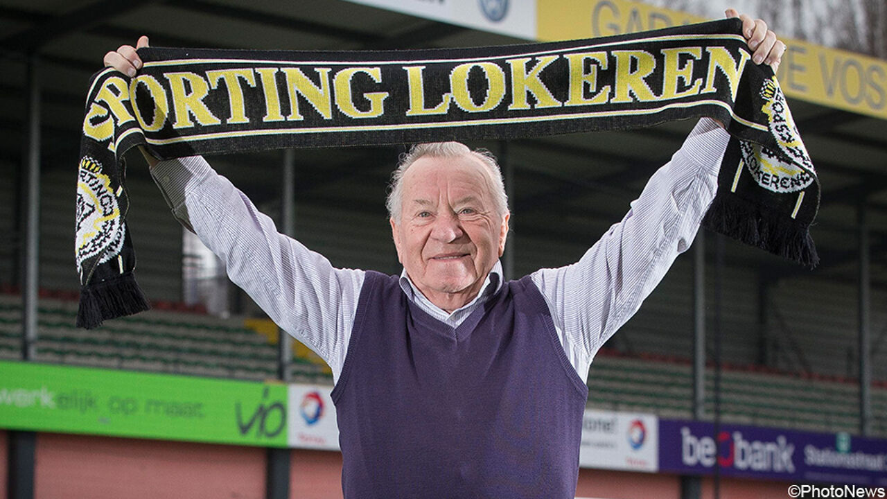 Legendarische Lokerse ploegafgevaardigde "Dancing" Willy Peeters ...