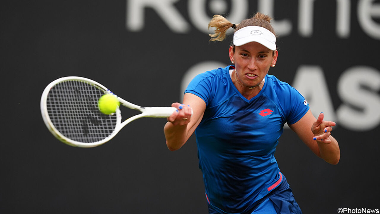 Elise Mertens boekt fraaie zege tegen ex-nummer 1 Caroline Wozniacki op ...