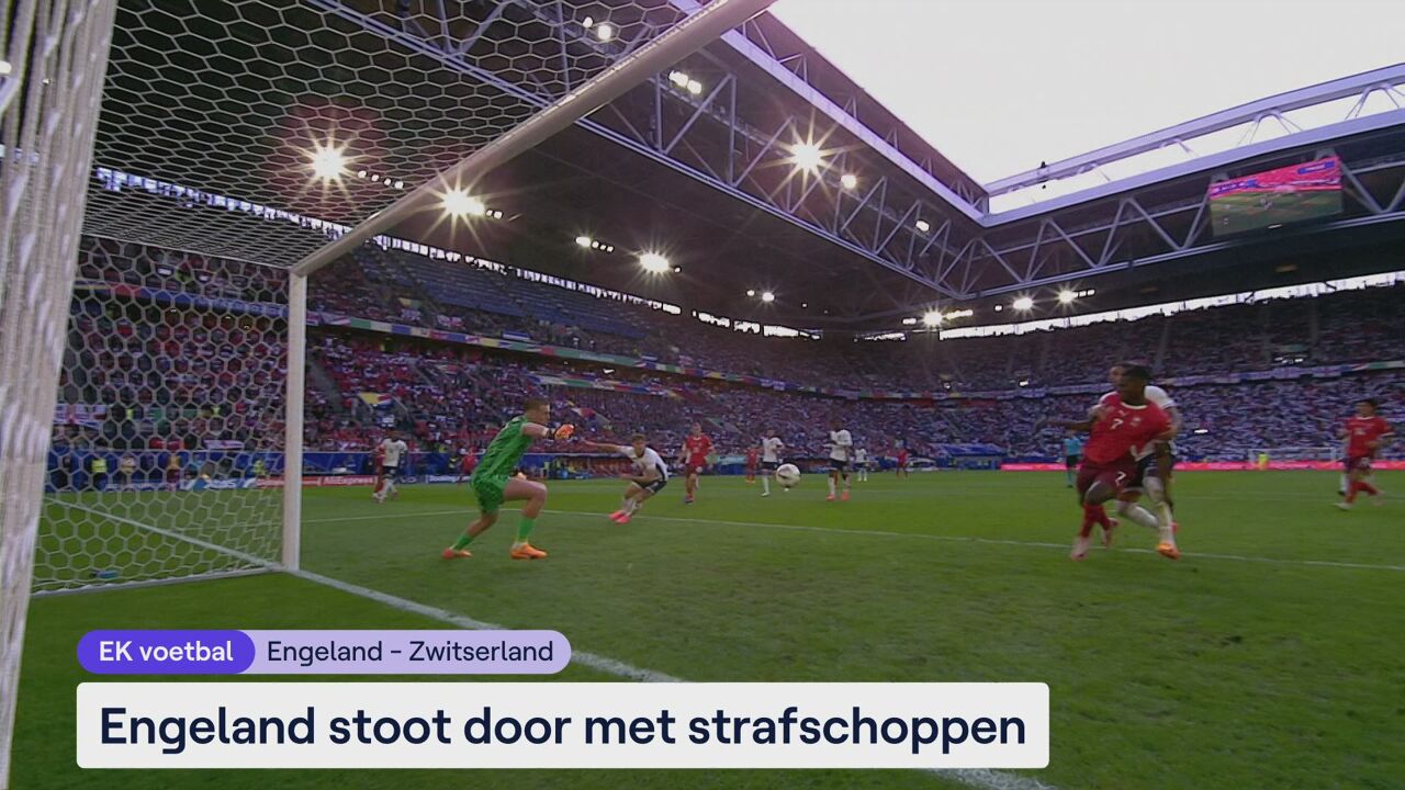 Engeland stoot door met strafschoppen tegen Zwitserland | sporza