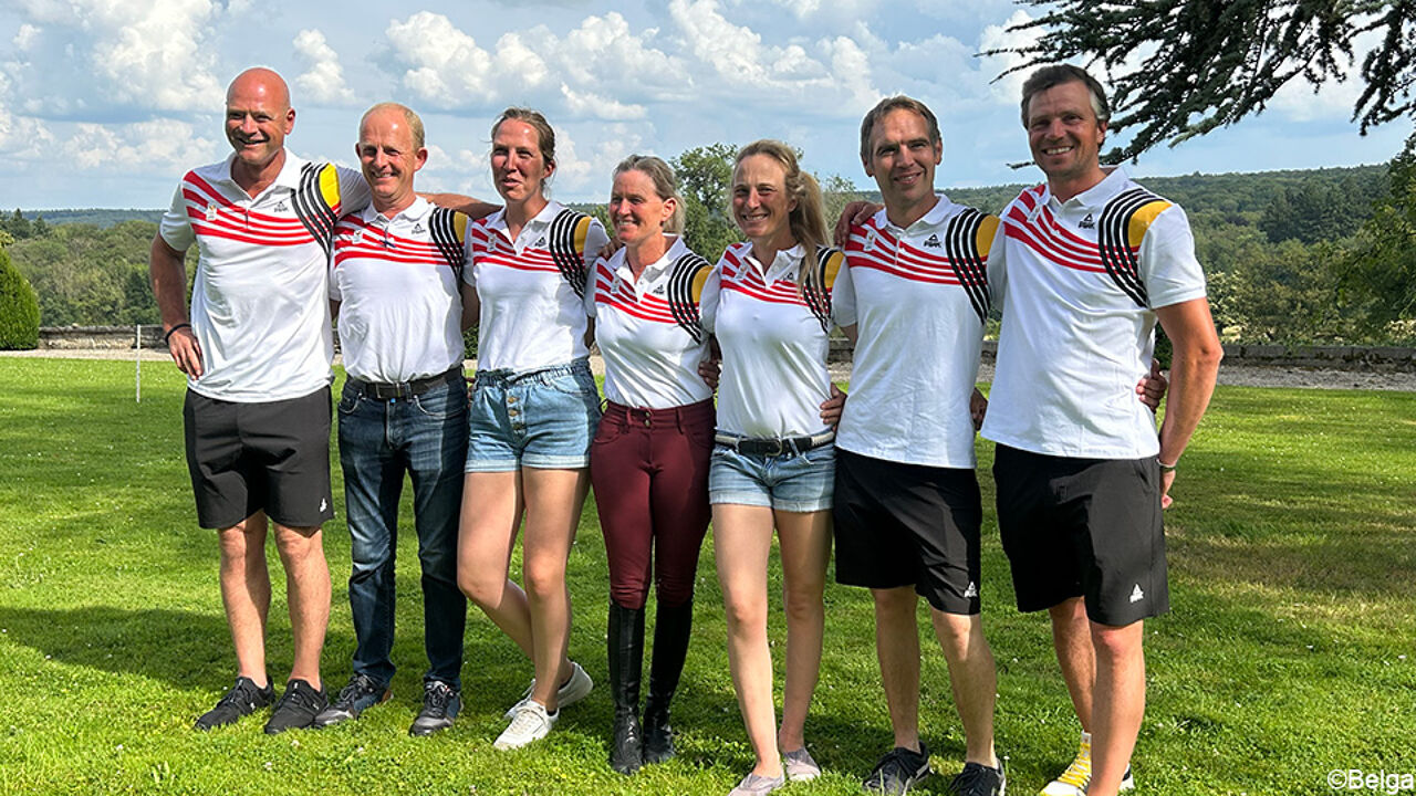 Ambitieus Belgisch eventingteam geniet van de Spelen en Kasteel van ...