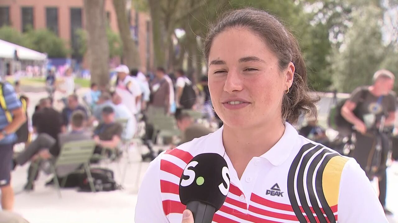 Valentine Dumont: "Ik ben blij om hier eindelijk te staan" | sporza
