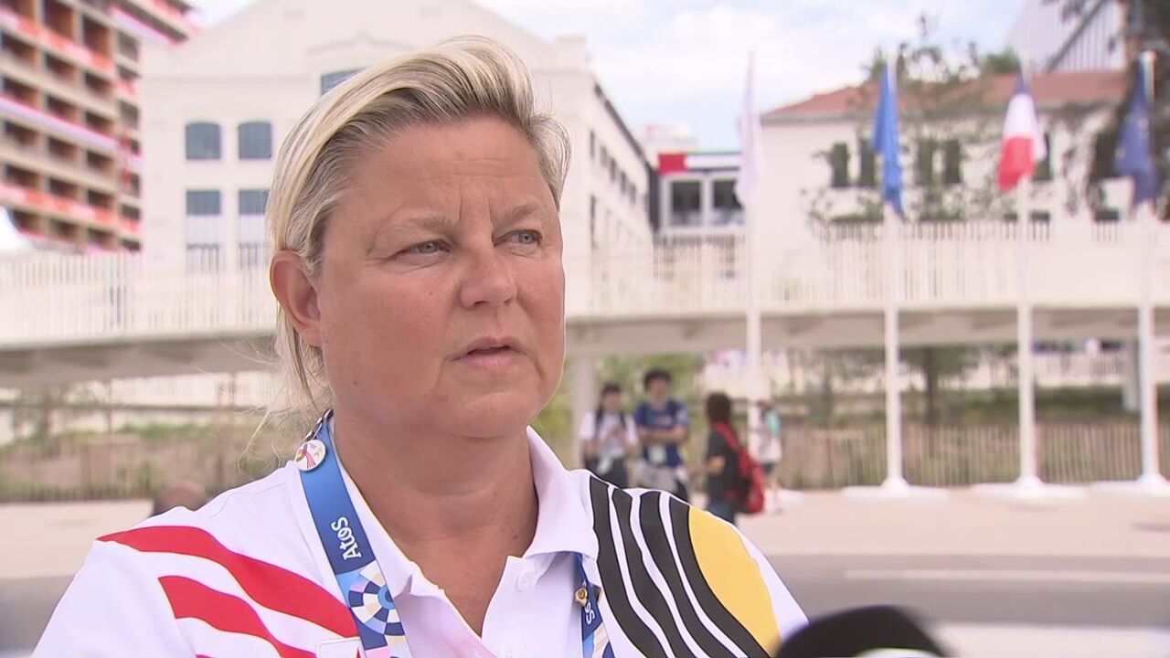 Brigitte Becue: "Ik hoop vooral dat Roos geniet van de race die ze ...