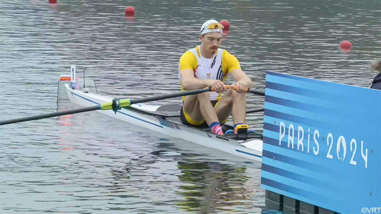 VIDEO - De eerste Belg in actie op deze Spelen! Roeier Tim Brys plaatst ...