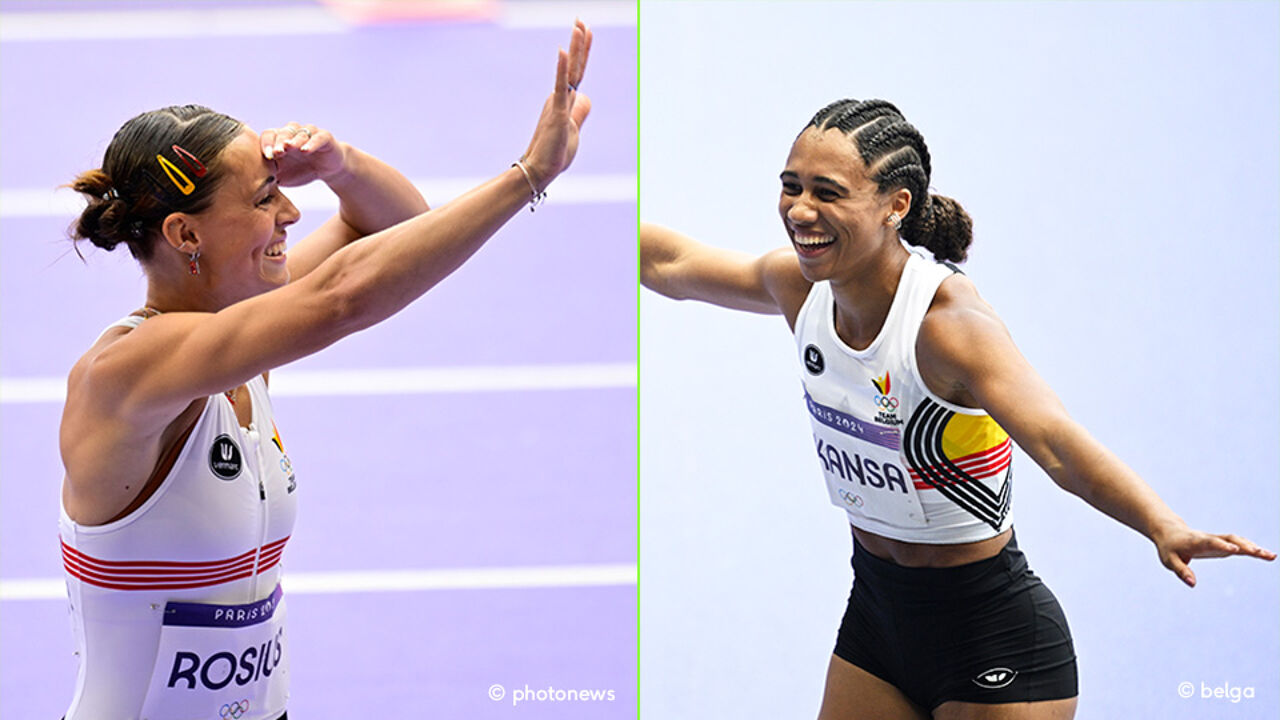 Dubbel succes: Rosius en Nkansa knallen allebei naar halve finales 100 meter | sporza