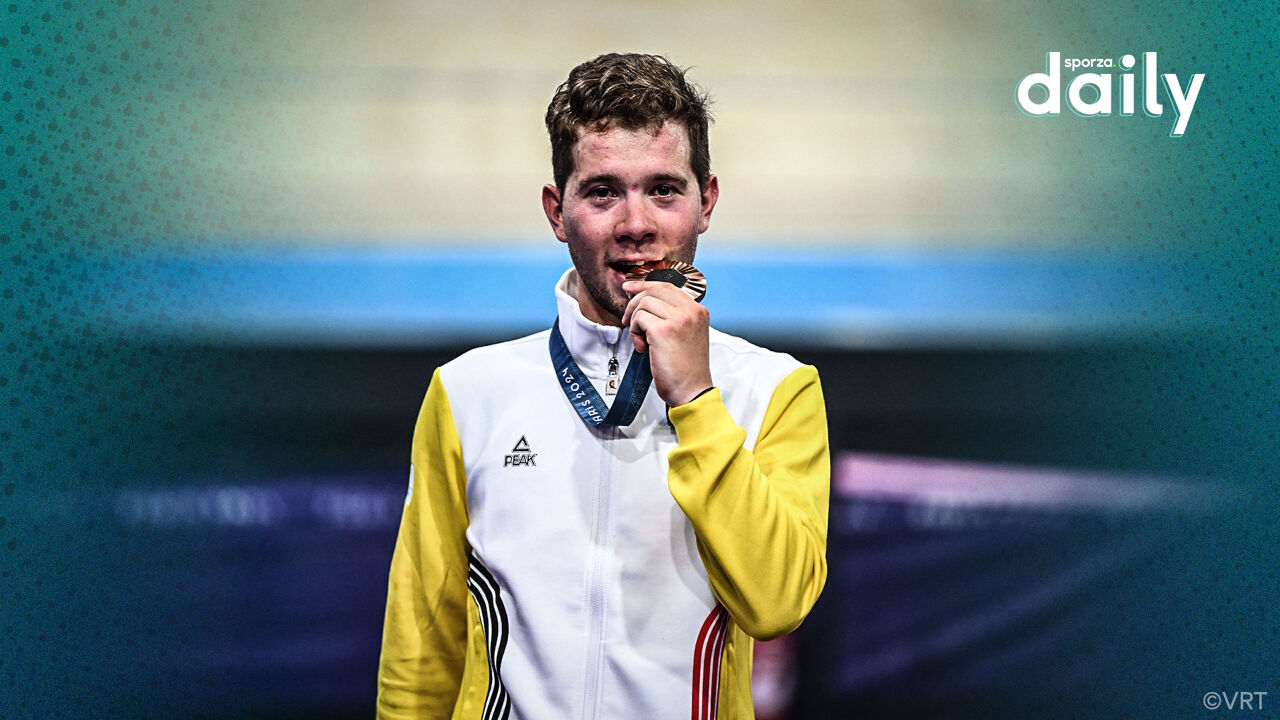 De toekomst lacht Fabio Van den Bossche toe na zijn "prachtig brons ...