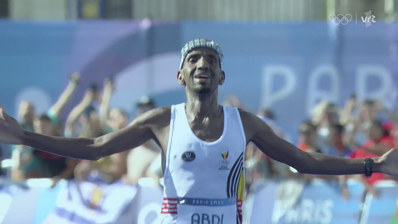 VIDEO - Bashir Abdi behaalt zilveren medaille op de marathon en doet straffer dan brons in Tokio ...