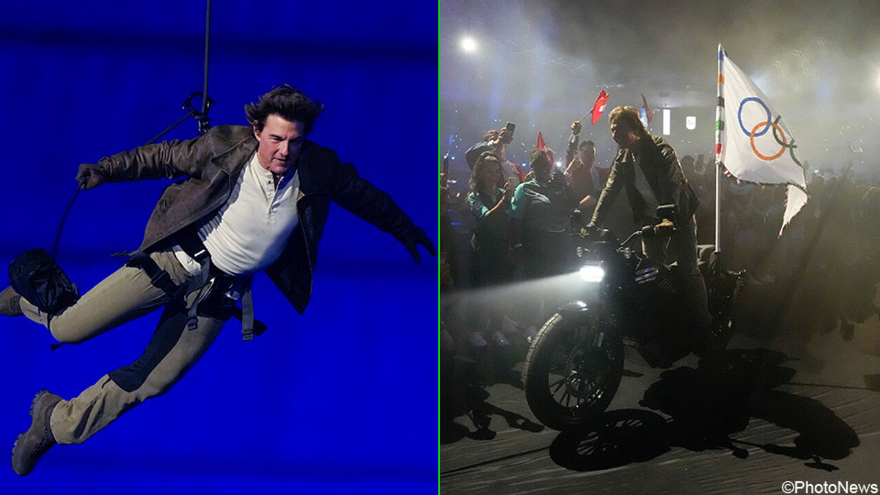 VIDEO - Los Angeles neemt de olympische vlag over, Tom Cruise scheurt ...