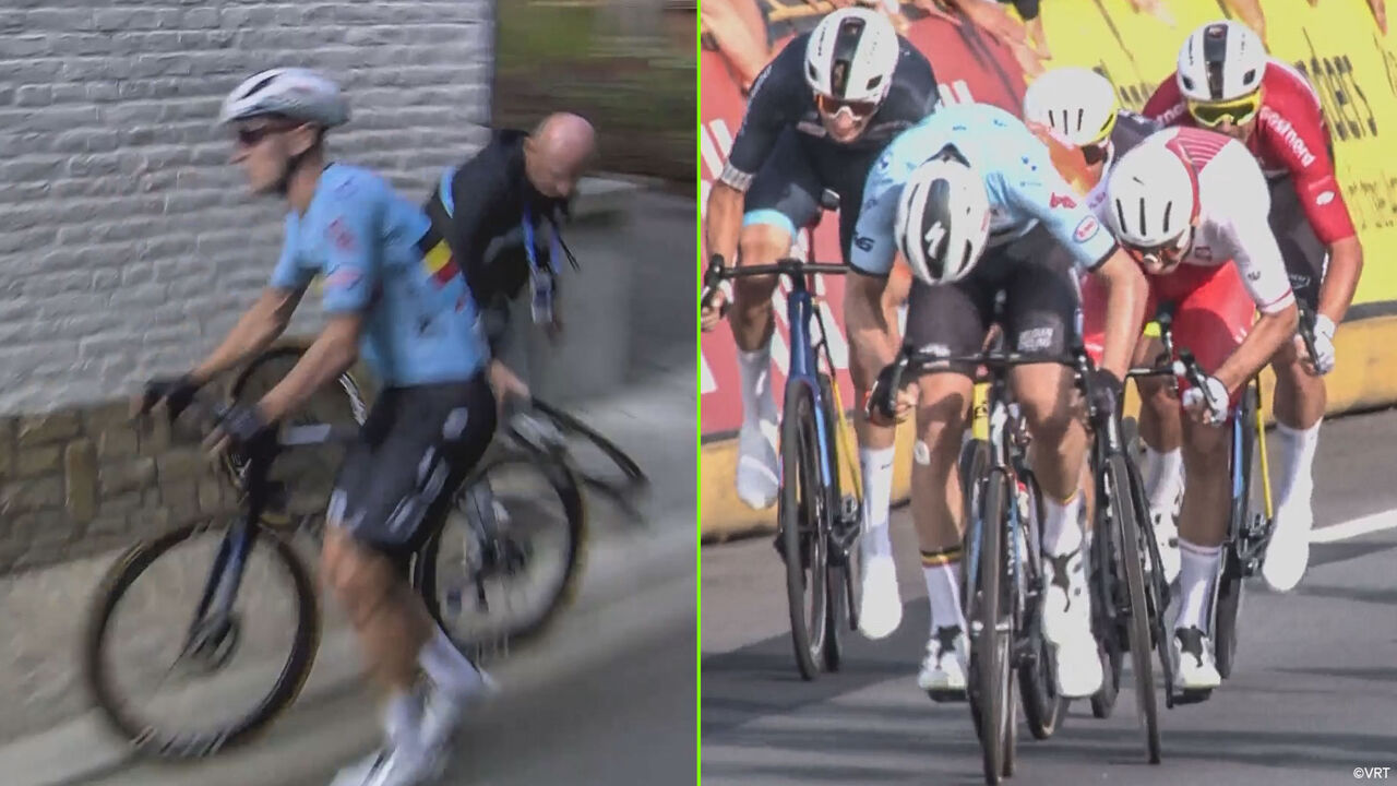 VIDEO - 2 keer schrikken en toch succes: zelfs 300 meter voor de meet ...