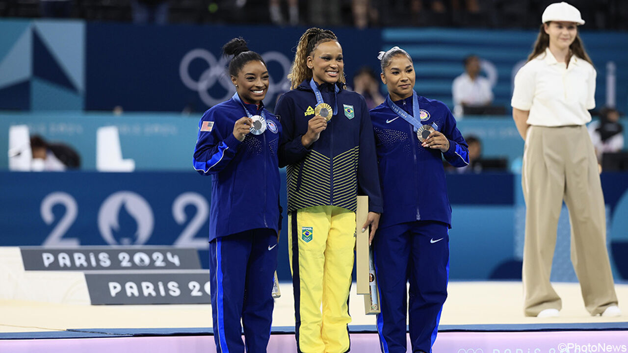 Amerikaanse turnster Jordan Chiles wil olympisch brons terug via ...