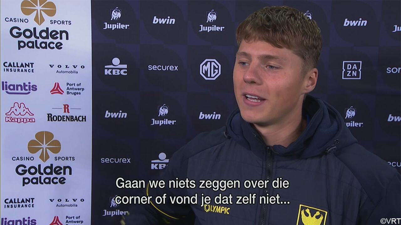 STVV-speler Rein Van Helden wil nog een vraag: "Dit is zo goed!" | sporza