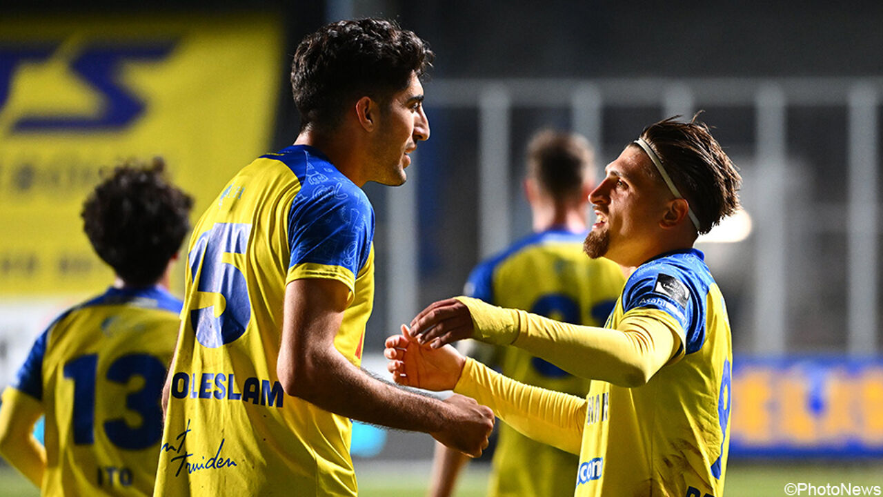 KAA Gent geeft voorsprong weg tegen sterk STVV, dat ongeslagen blijft onder Mazzu | sporza