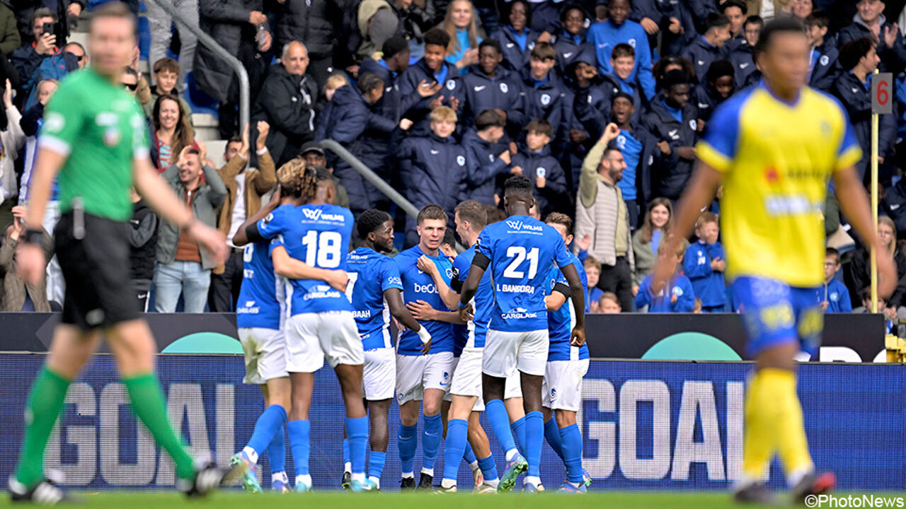 Leider Genk klopt 10-koppig STVV in spektakelrijke Limburgse kraker met ...