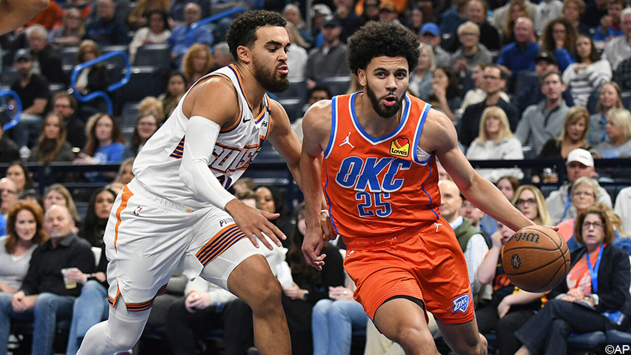 Ajay Mitchell en OKC spoelen verlies van NBA Cup door in Miami | sporza