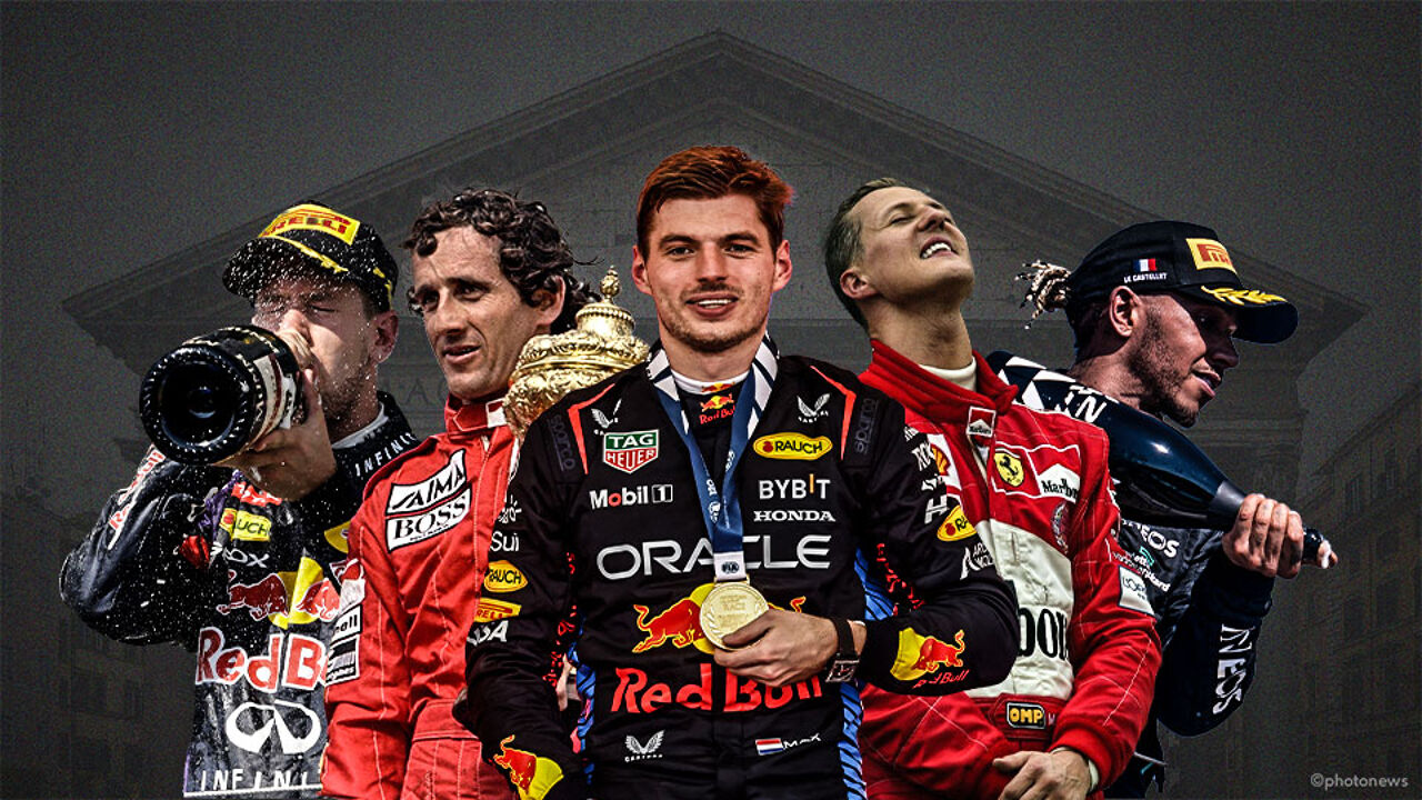 Met 4 titels treedt Verstappen toe tot F1-pantheon: "Maar wil hij wel ...