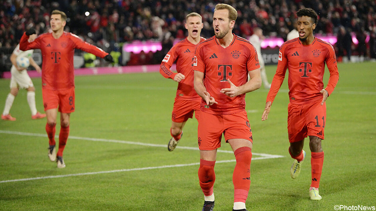 Bayern-machine raast voort door Bundesliga, Harry Kane maakt zijn 7e ...