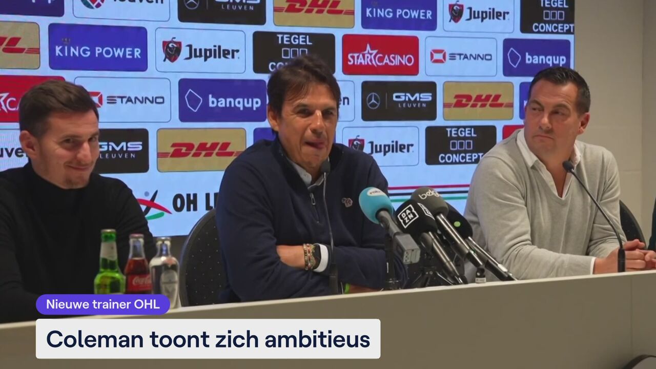 Nieuwe OHL-coach Chris Coleman toont zich ambitieus | sporza