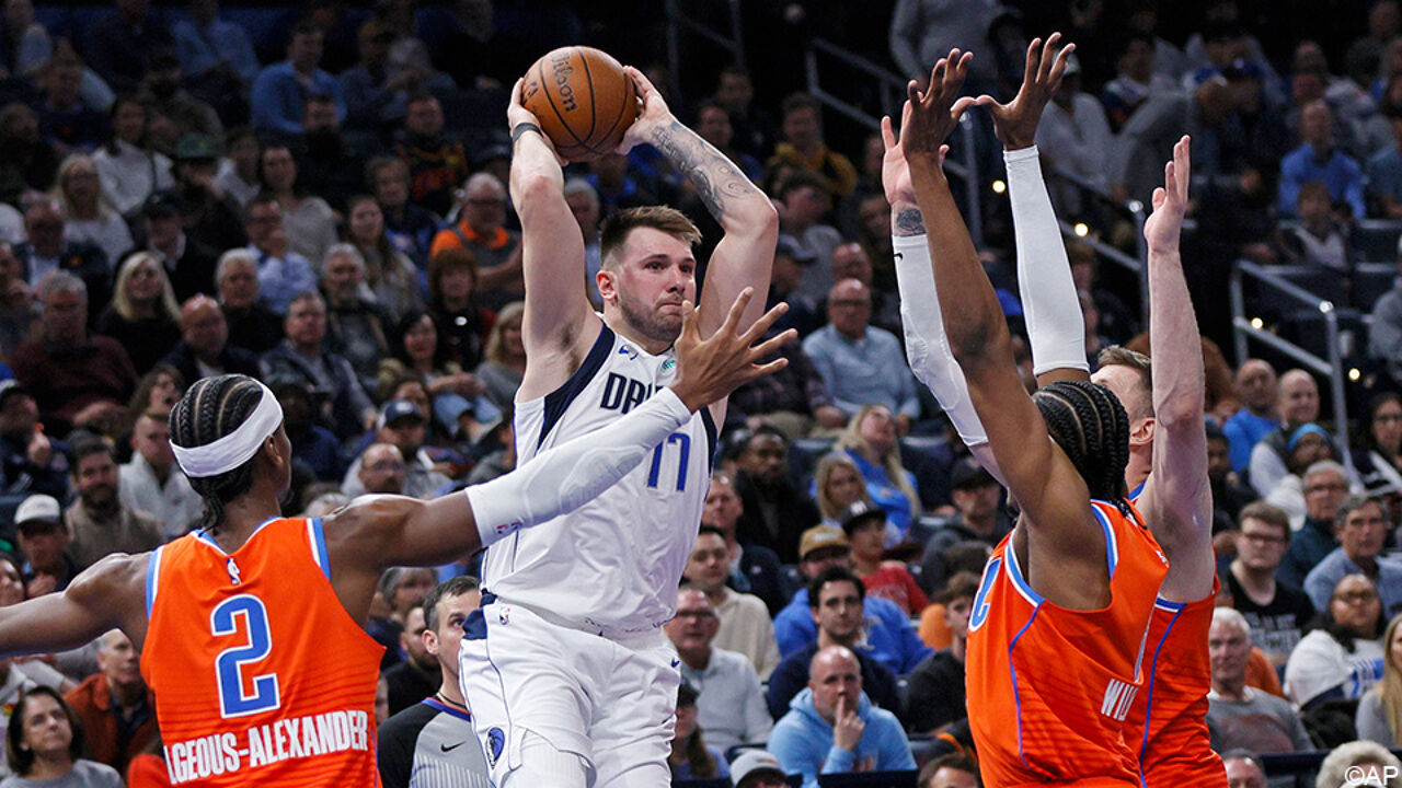Ajay Mitchell en Oklahoma schakelen het Dallas van Luka Doncic uit | sporza