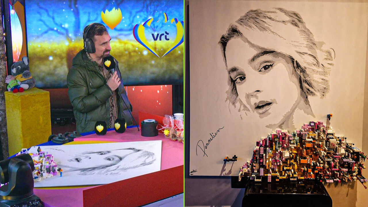 Gent-aanvoerder Sven Kums maakte twee unieke LEGO-kunstwerken voor De ...
