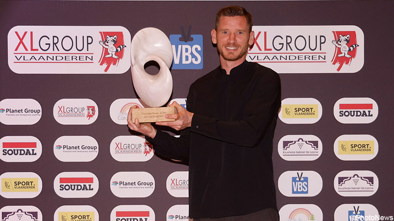 Jan Vertonghen wint als eerste voetballer Vlaamse Reus: "Ik kom in rijtje iconen naar wie ik ...