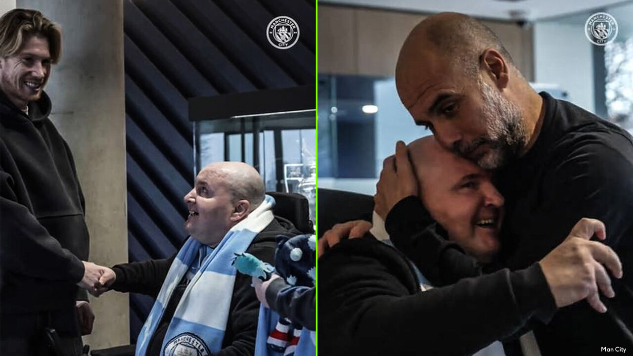 Kevin De Bruyne en City-ploegmaats bezorgen bijzondere fan dag om nooit ...