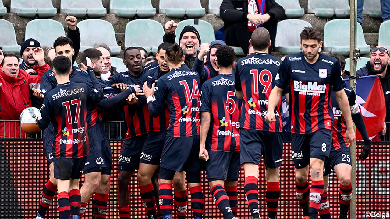 FC Luik kan weer omhoog kijken na zege bij Lommel, dat maar blijft ...