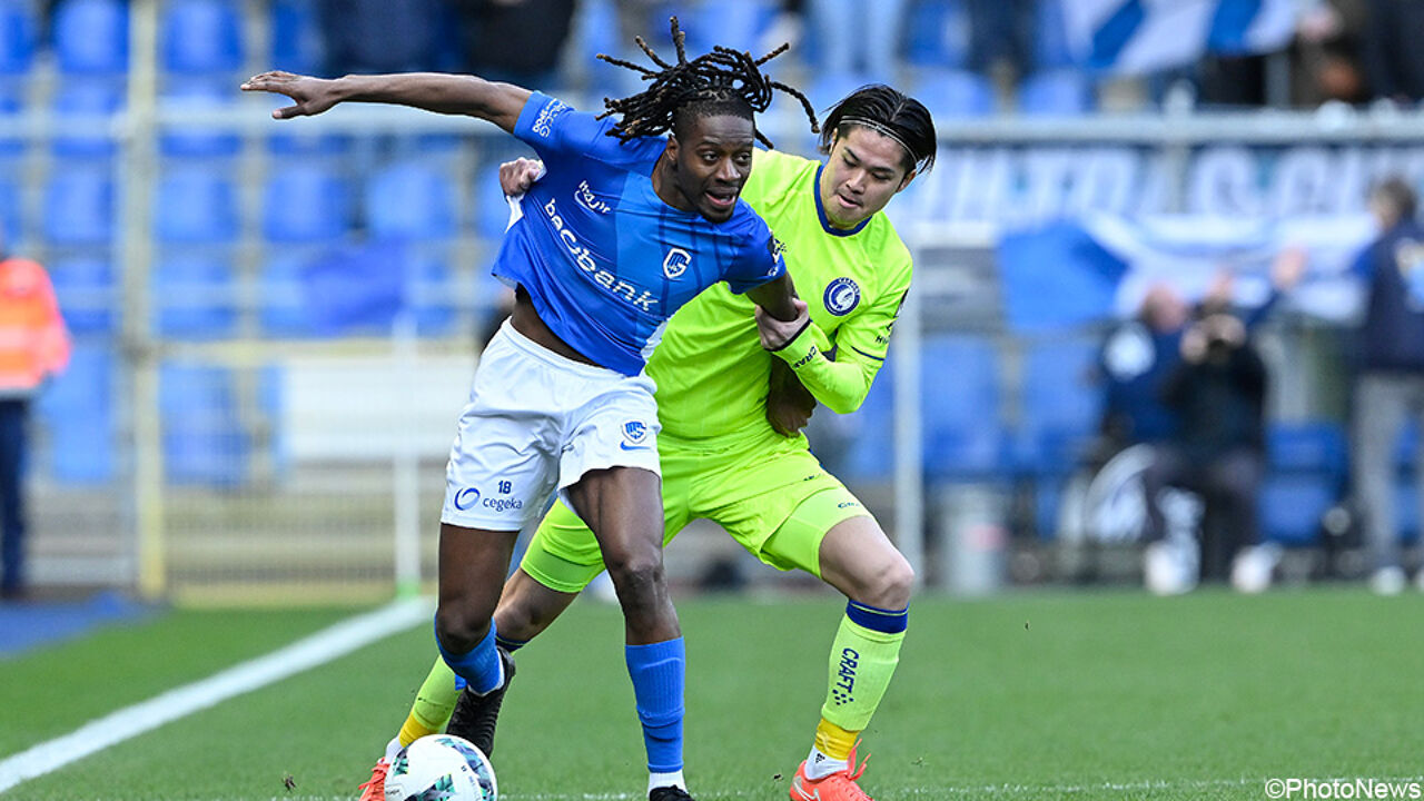 Racing Genk vergeet tegen KAA Gent optimaal te profiteren van nederlaag ...