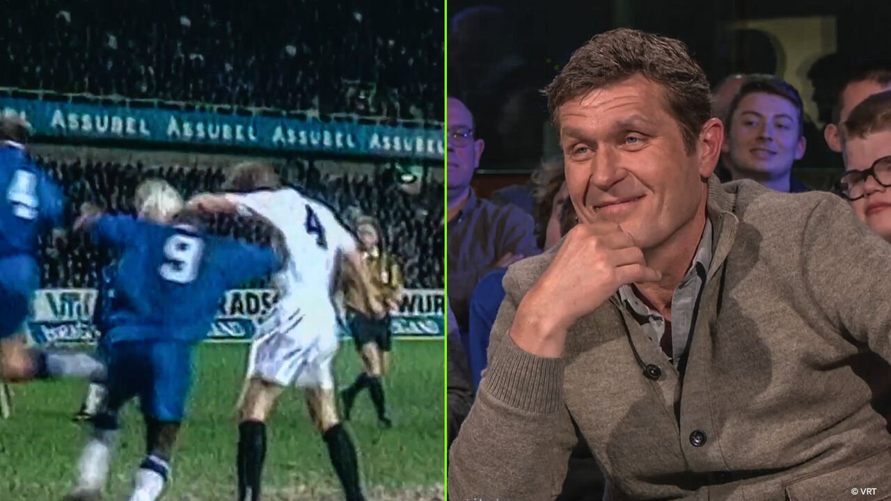 VIDEO - Gert Verheyen scoorde in 1995 tegen Engelse club (met zijn arm ...