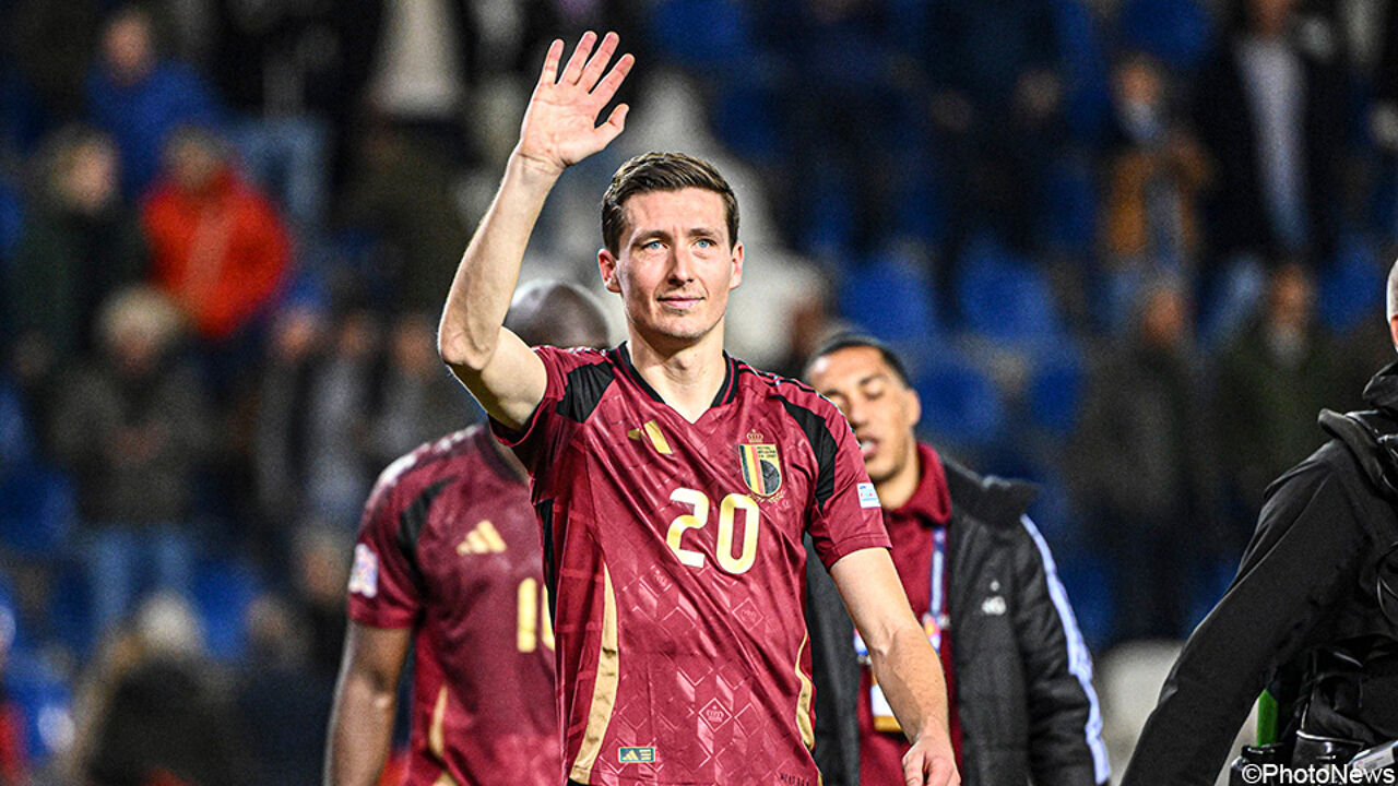 Hans Vanaken toont zijn waarde voor de Rode Duivels: "Blij dat ik kon ...