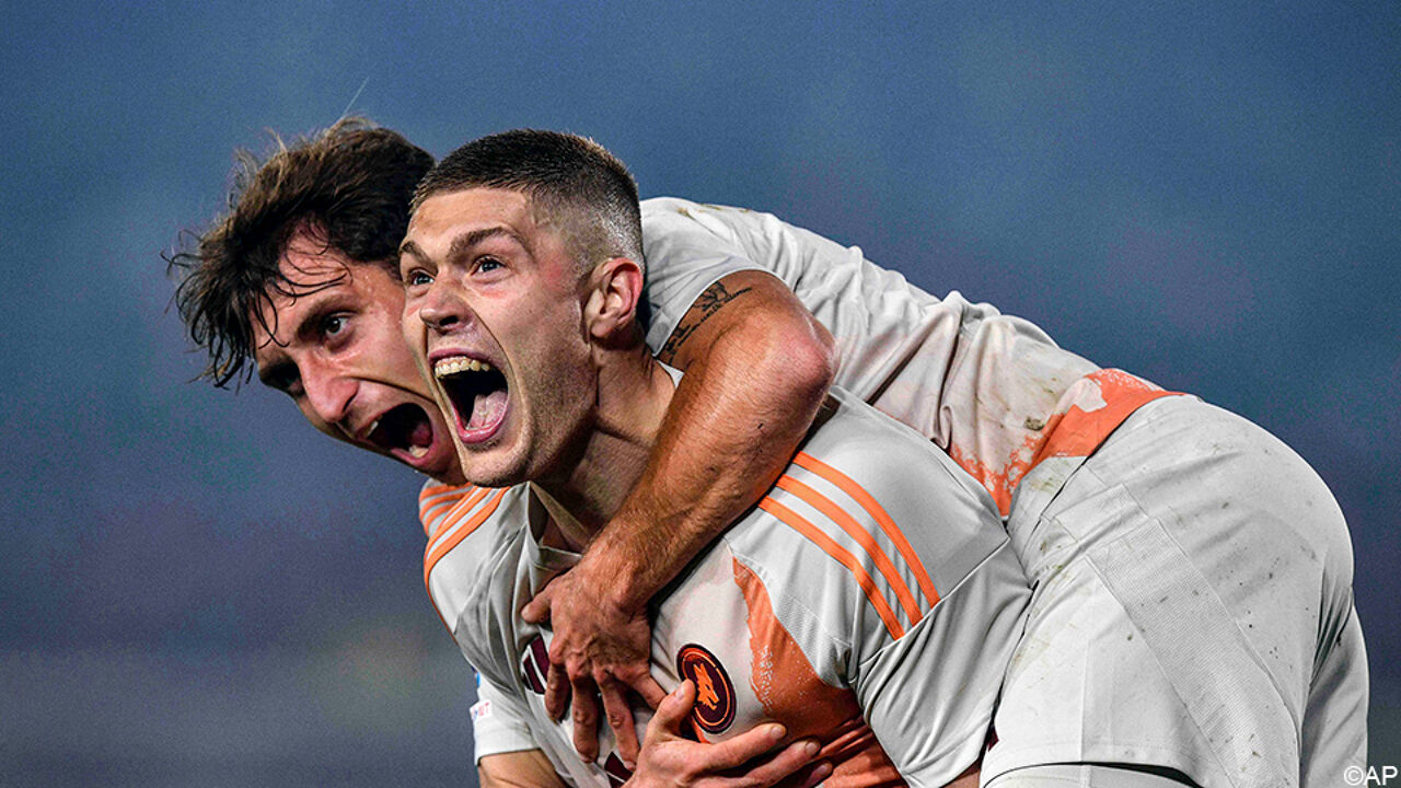 AS Roma krijgt top 4 stilaan in het vizier na 7e competitiezege op een ...