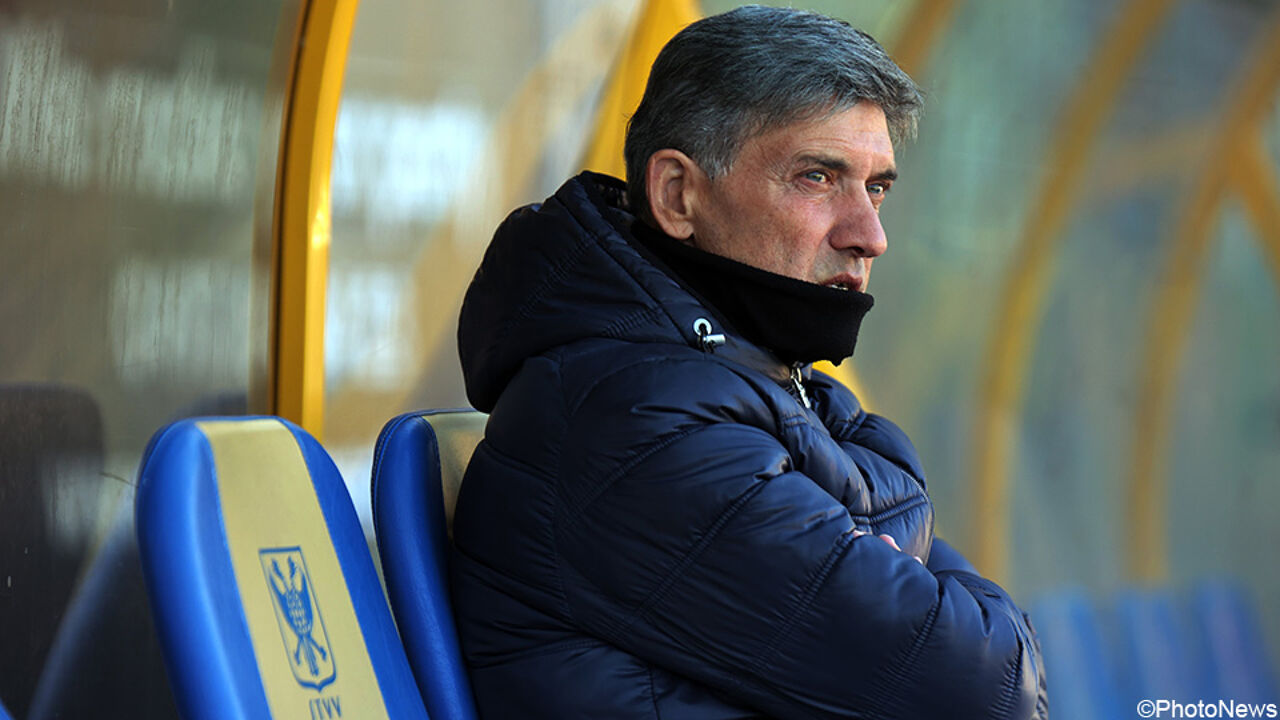 STVV rekent niet meer op Felice Mazzu in degradatiestrijd en zoekt ...