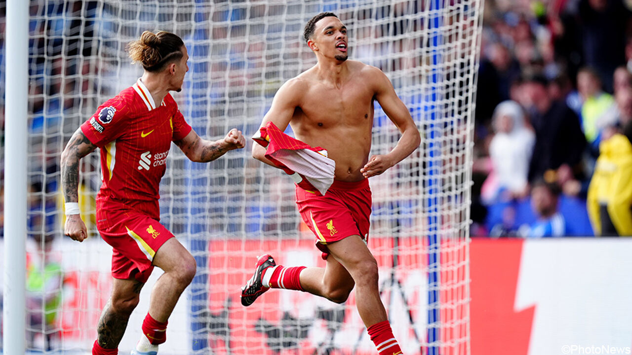 Uitgerekend (vertrekkende?) Trent Alexander-Arnold brengt Liverpool op ...
