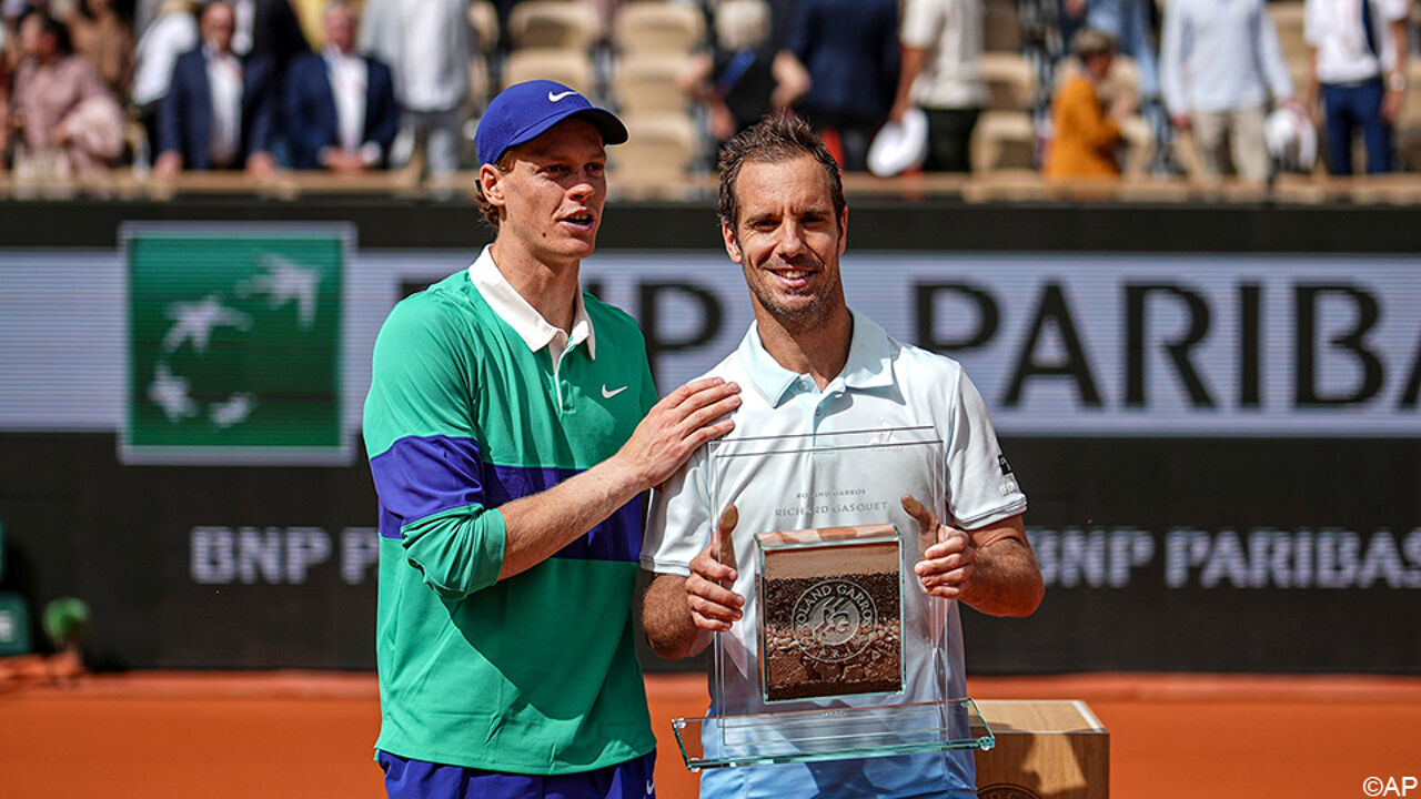 Jannik Sinner stuurt 38-jarige Richard Gasquet met tennispensioen na ...