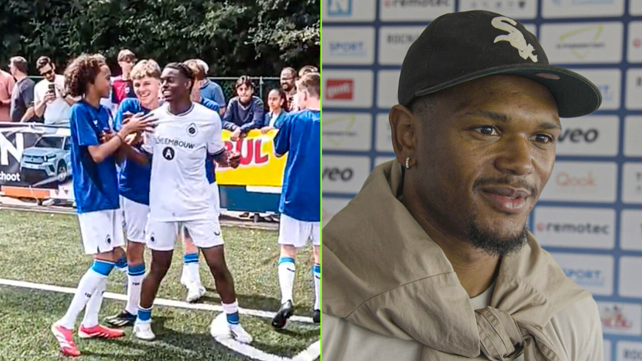 Loïs Openda ziet broertje schitteren bij Club op KDB Cup: "Hij is op de goeie weg" | sporza