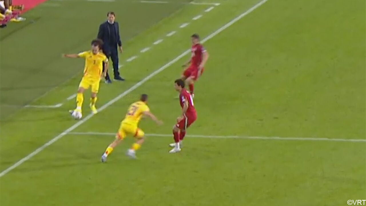 Niet met het blote oog te zien, toch telde hij niet: Rode Duivels zien goal afgekeurd na deze ...