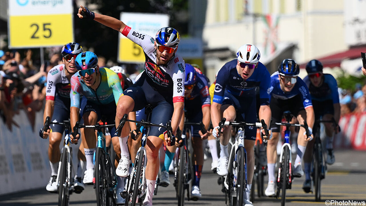 Jordi Meeus rijdt zich in de Tour-selectie van Red Bull-Bora-Hansgrohe ...