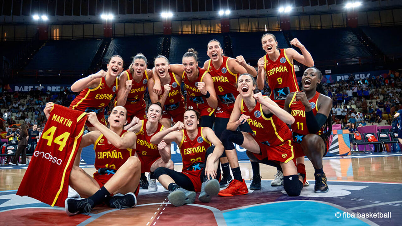 Ferme verrassing op het EK basketbal! Spanje staat dankzij ...