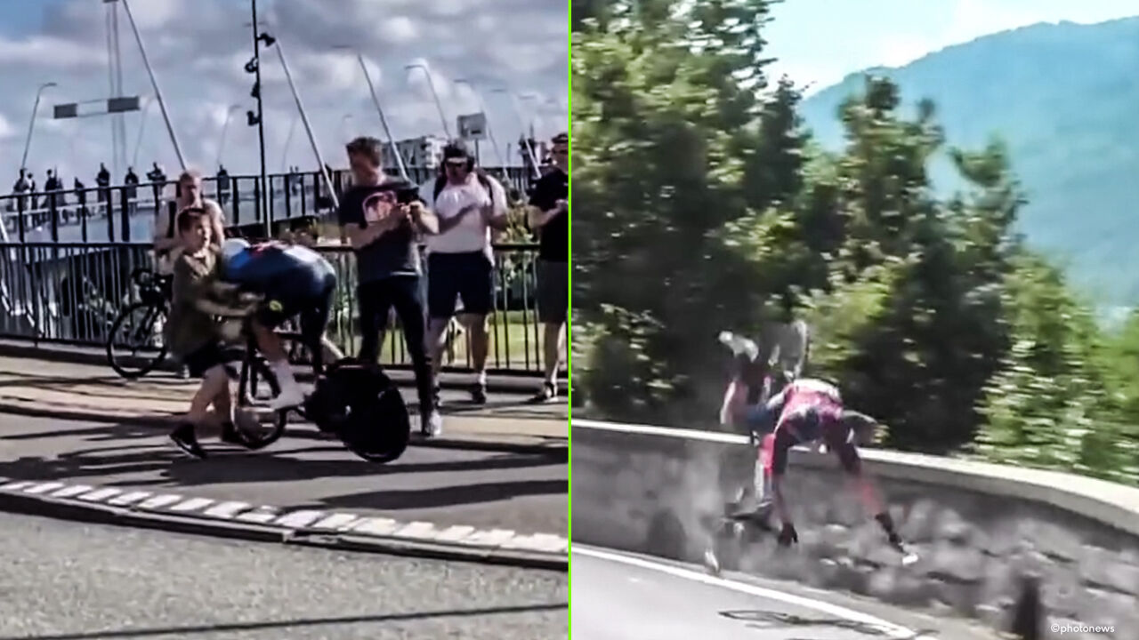 Chaos troef op nationale kampioenschappen: Mads Pedersen knalt op kind ...