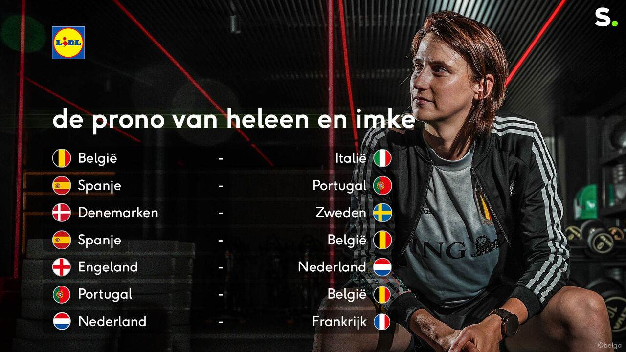 De EK-pronostiek van Heleen Jaques (mét hulp van Imke Courtois): "Als ...