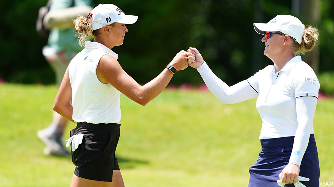 Manon De Roey slaat zich met Franse partner naar het podium in Dow ...