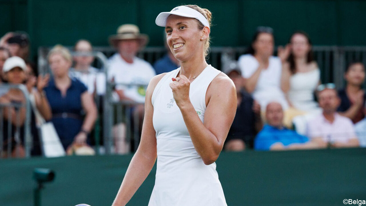 Elise Mertens kent geen problemen met kwalificatiespeelster en staat in ...