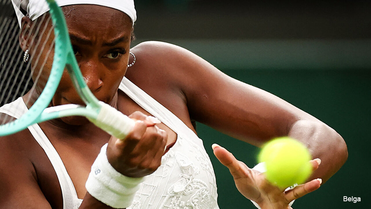 Alwéér een verrassing op Wimbledon: Coco Gauff gaat meteen onderuit na minder dan anderhalf uur ...