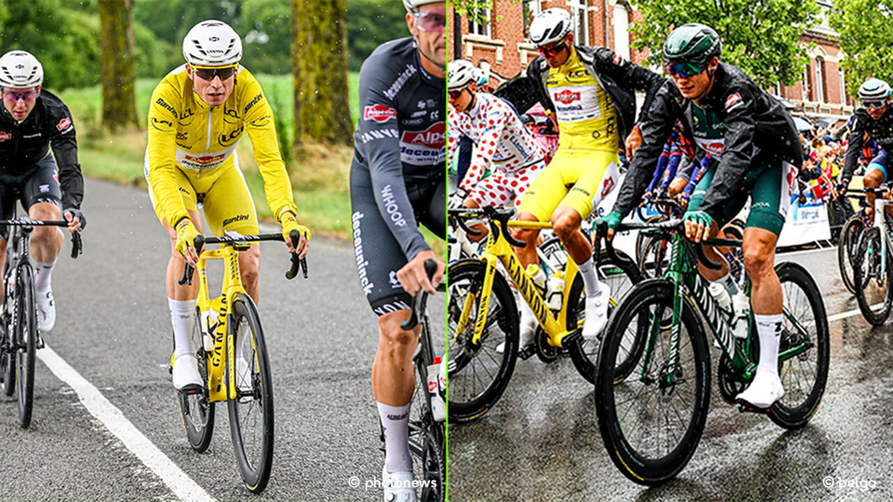 Gisteren een gele fiets, vandaag een groen exemplaar: "Het is ...